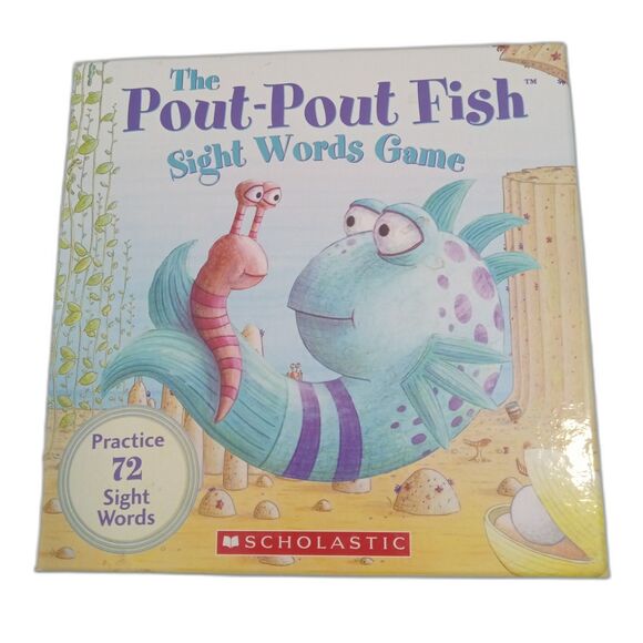 Scholastic | Toys | Scholastic Childrens The Pout Pout Fish Sight Words ...